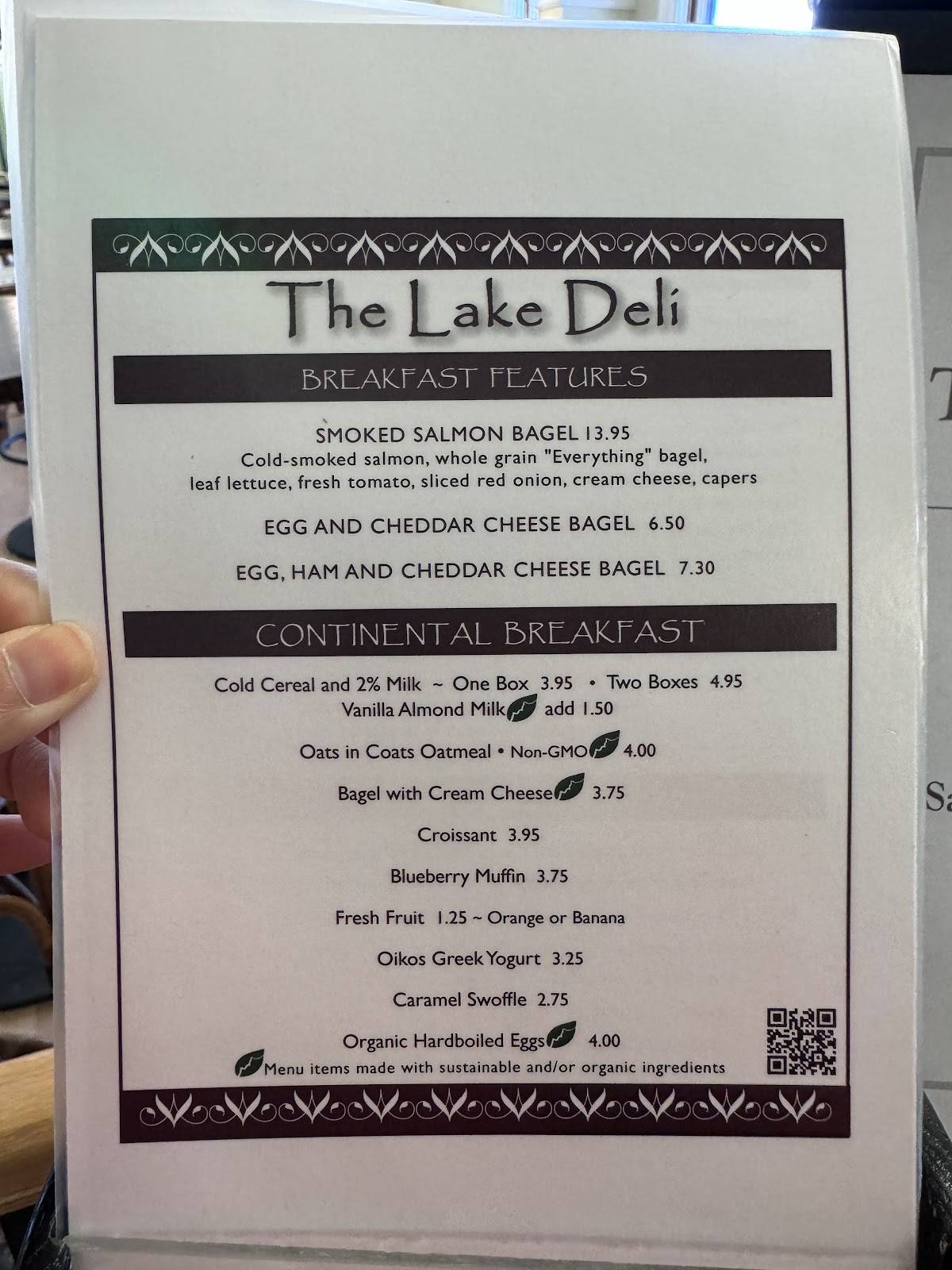 Menu at Lake Yellowstone Hotel Deli restaurant, USA, 236 Yellowstone ...