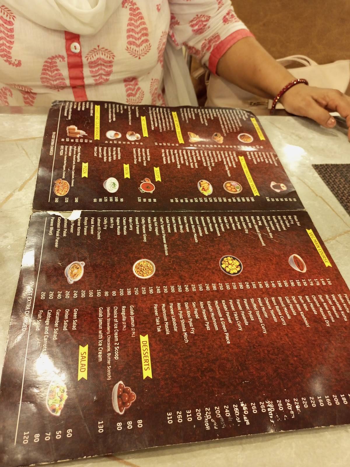 Menu at MB Sweets & Restaurant, Jaipur, Station Rd