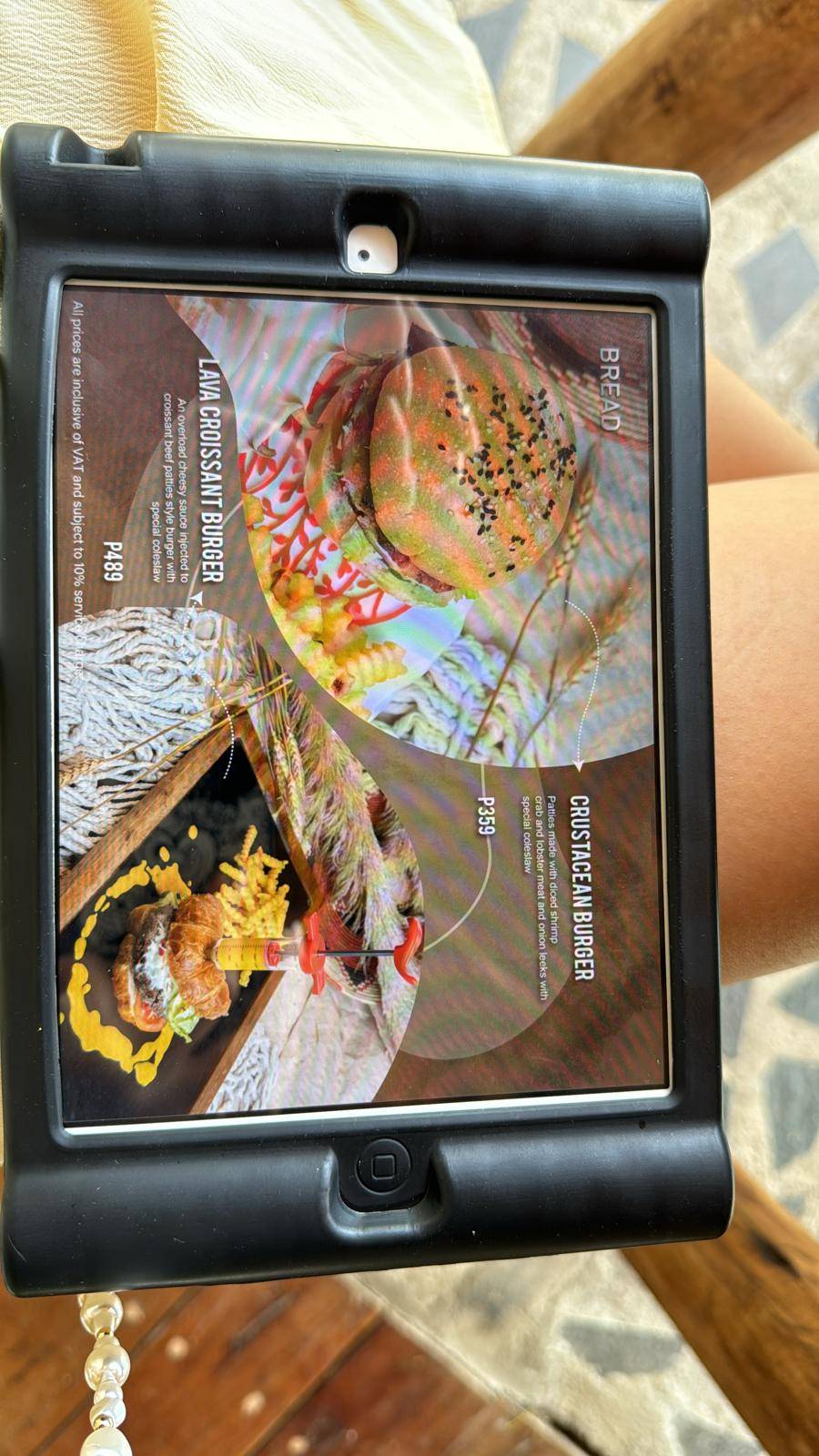 Menu at MOSA pub & bar, Panglao