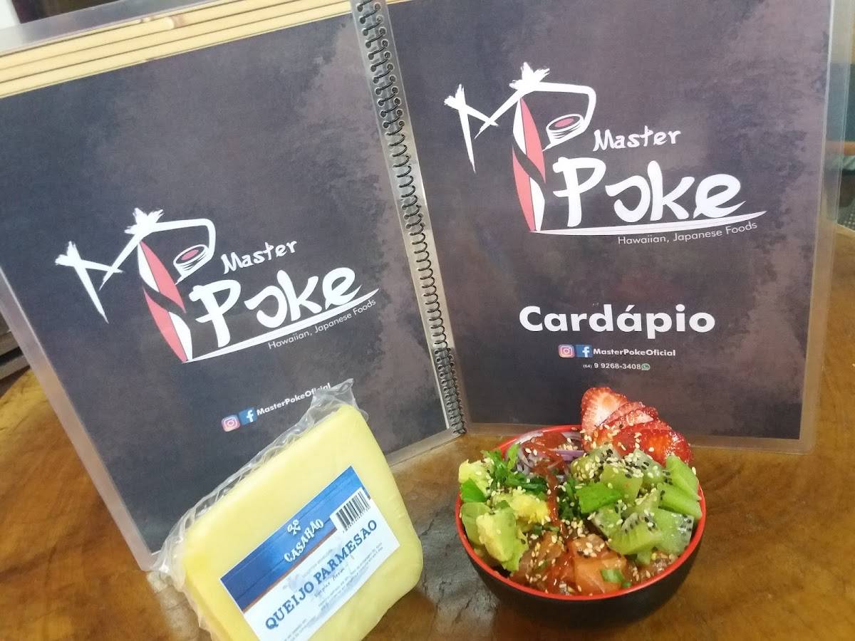 Menu em Master Poke restaurante, Rio Verde