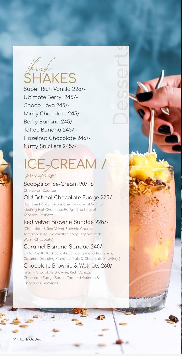 Menu at Mg Cafe, Murthal