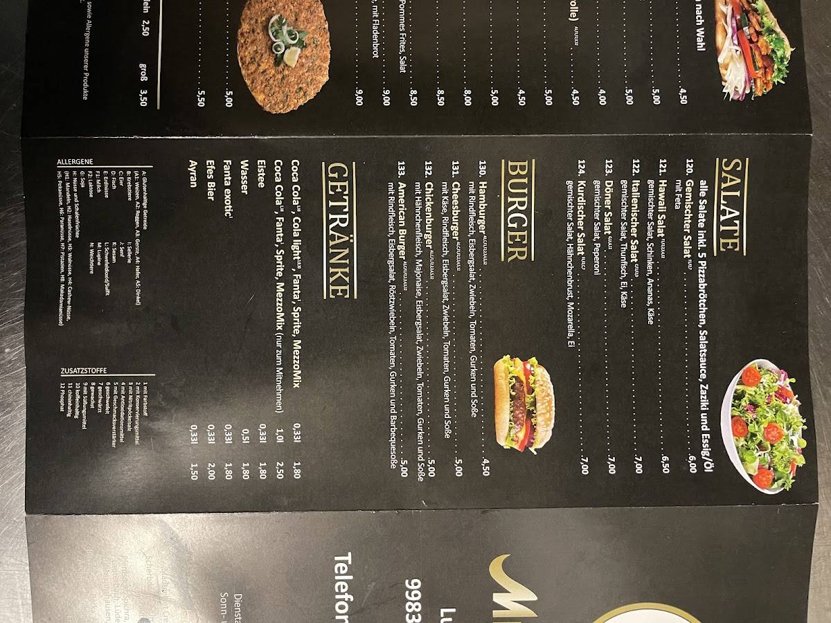 Menu at MR KEBAB, Hyderabad