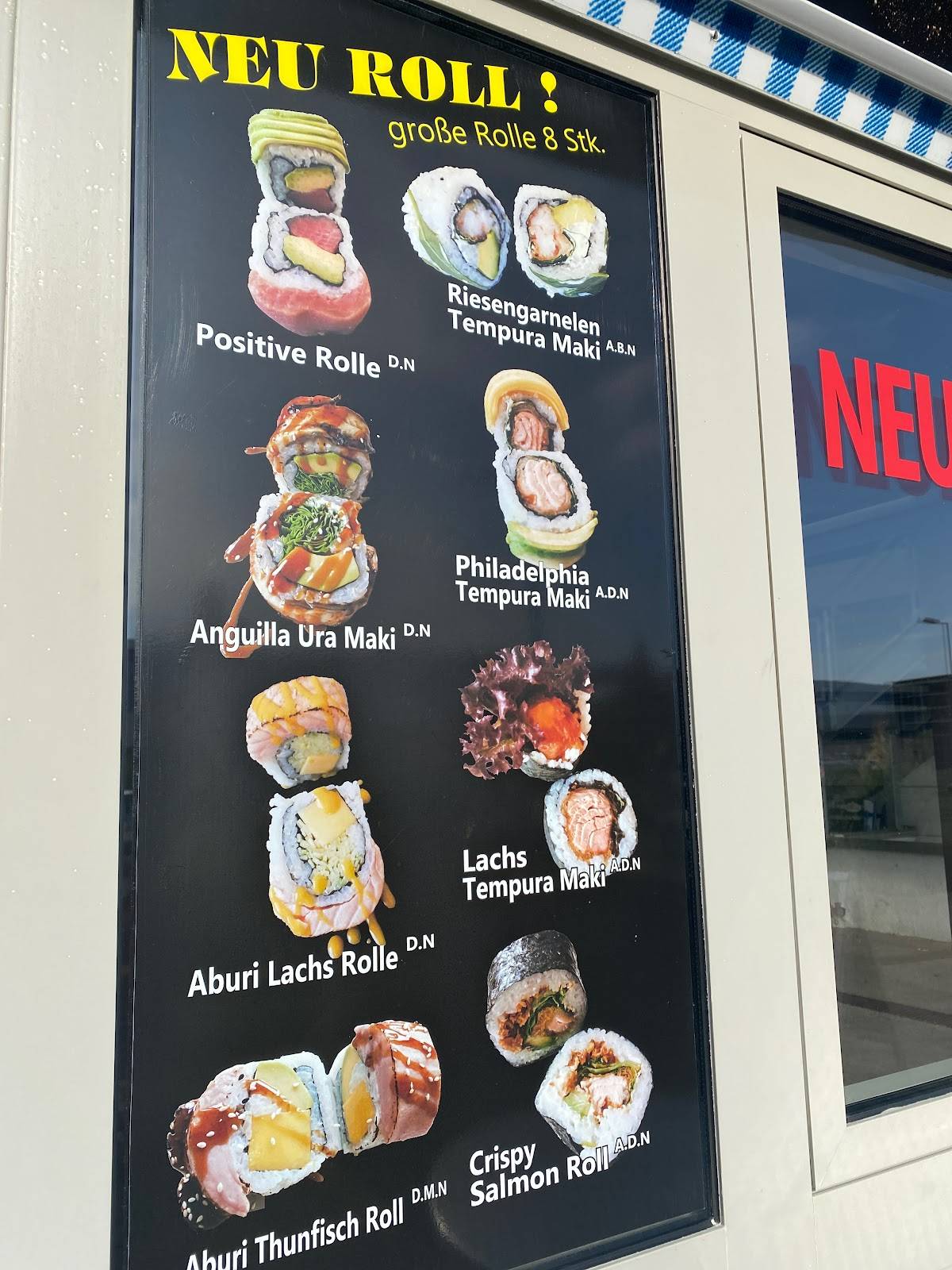 Speisekarte von Mr. Lu Sushi, Maki, Nudeln & Reis restaurant, Wien