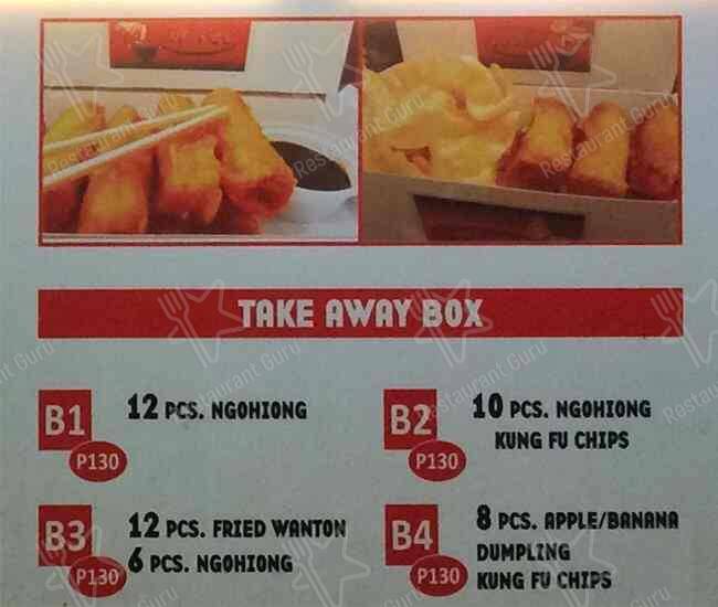 Menu at Mr. Ngo, Lapu-Lapu City, Food Republic