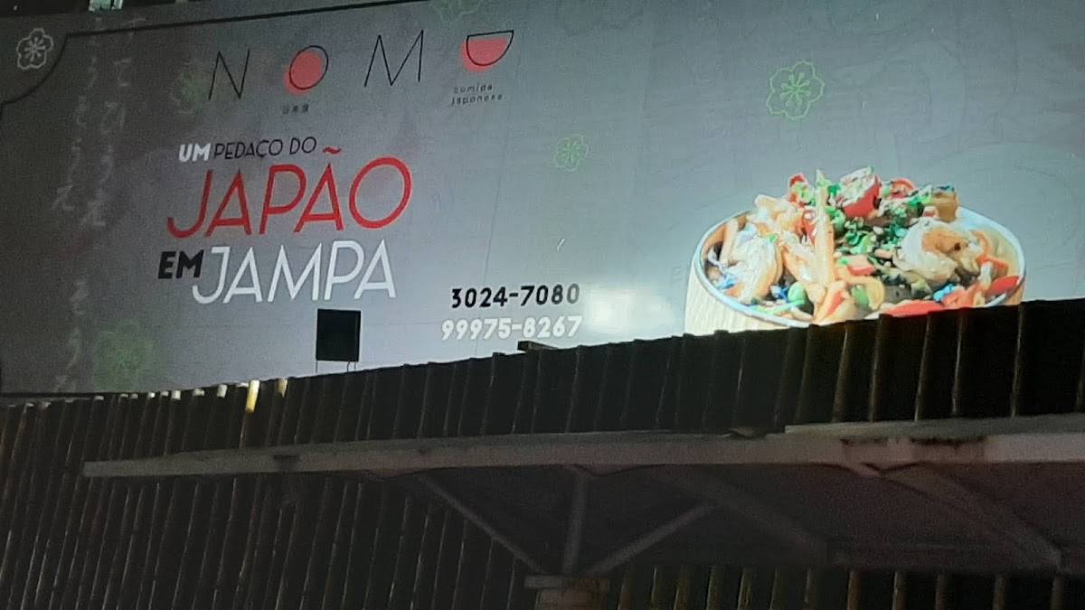 Carta del restaurante NOMU Japanese Cuisine, João Pessoa, Av. Índio ...