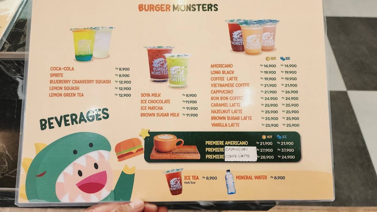 Menu at Sea Monsters Seafood Restaurant, Surabaya, Jl. Darmokali No.20