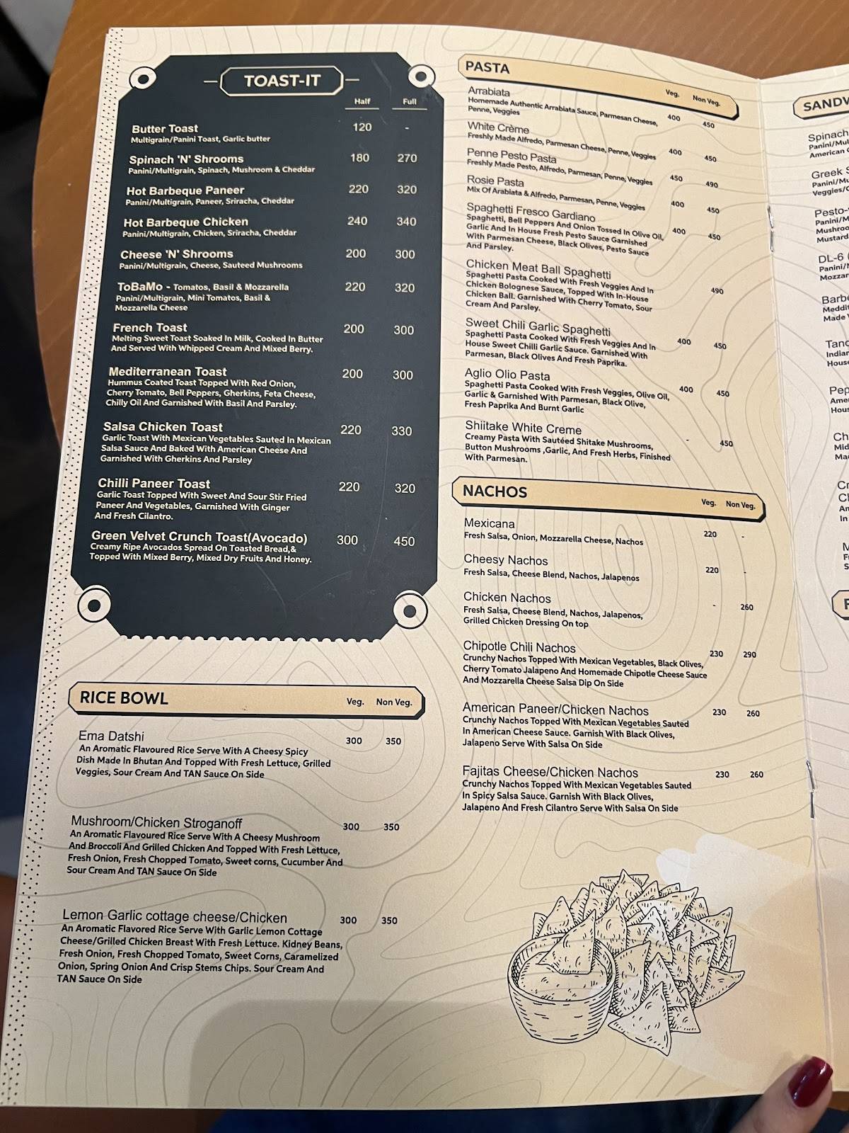 Menu at Tan Coffee, New Delhi, Shop No 8 & 9