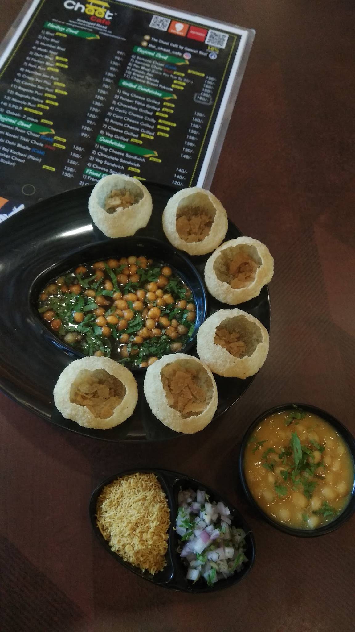 Menu at The Chaat Cafe by Ganesh Bhel, Pune, S. No. 118 Showroom No.4.5