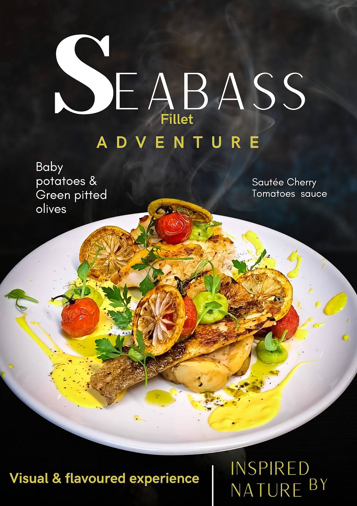 Menu at The Rabbit restaurant, London