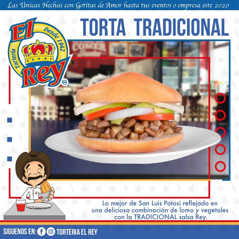 Carta del restaurante Tortería "El Rey" Sucursal Pozos, San Luis Potosi ...