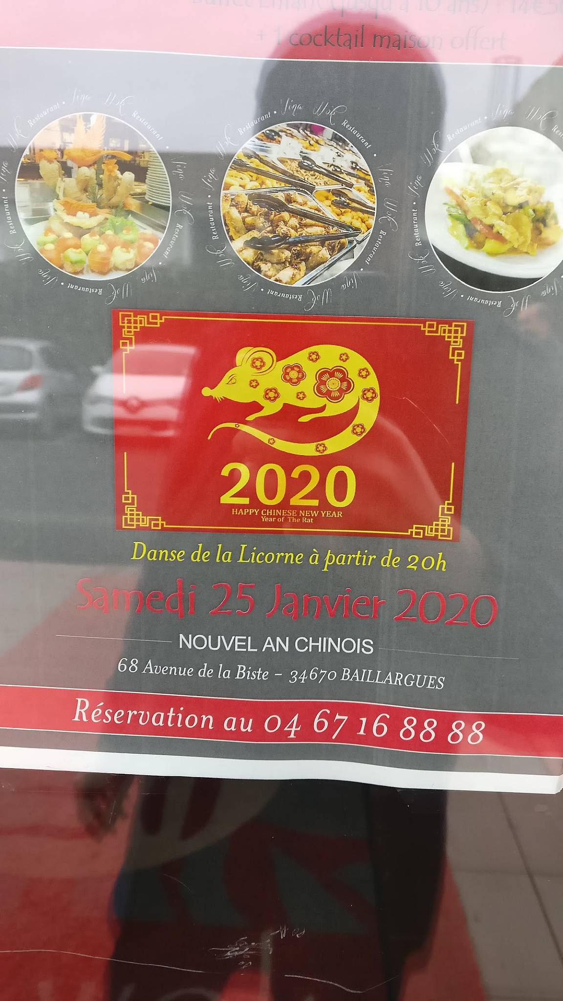 Menu au Vina Wok restaurant, Baillargues