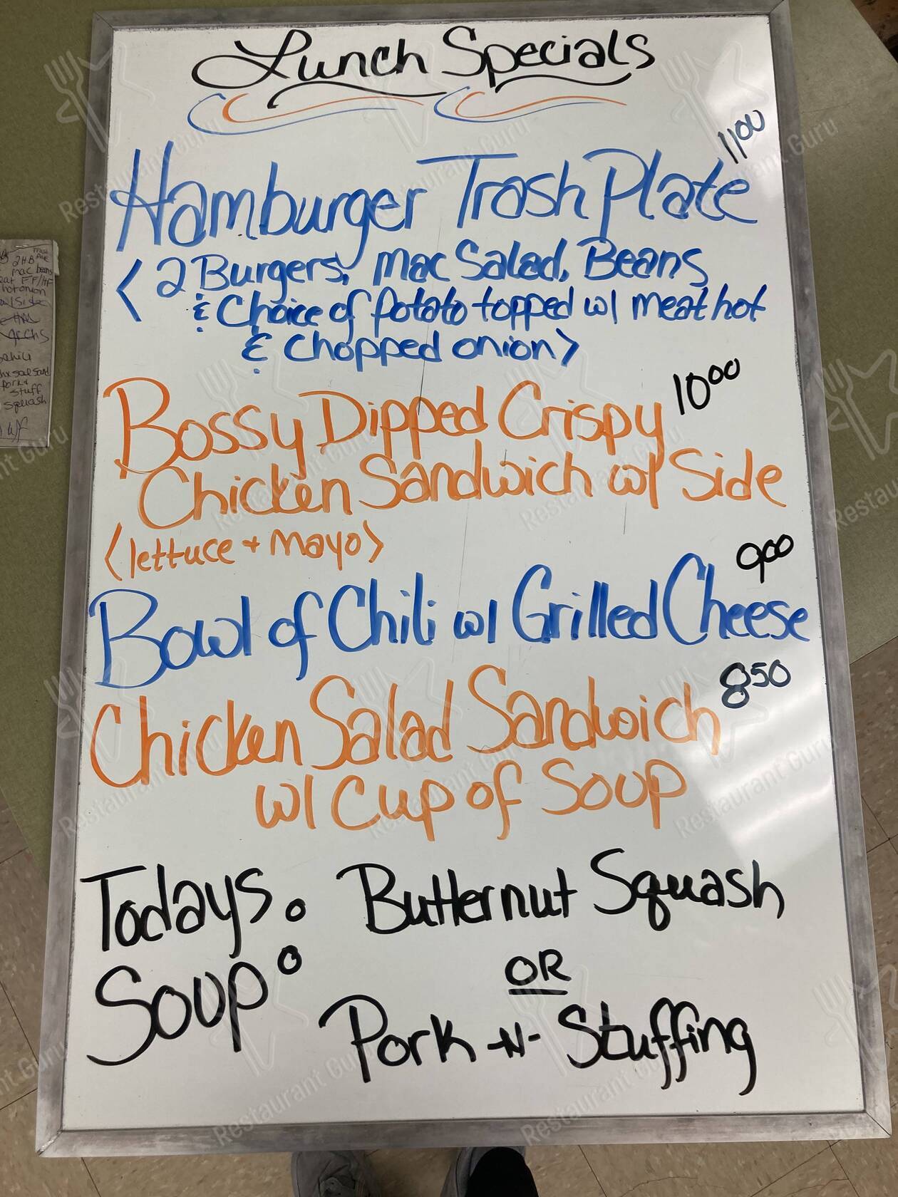 Menu at Wanda's Family Restaurant, Livonia