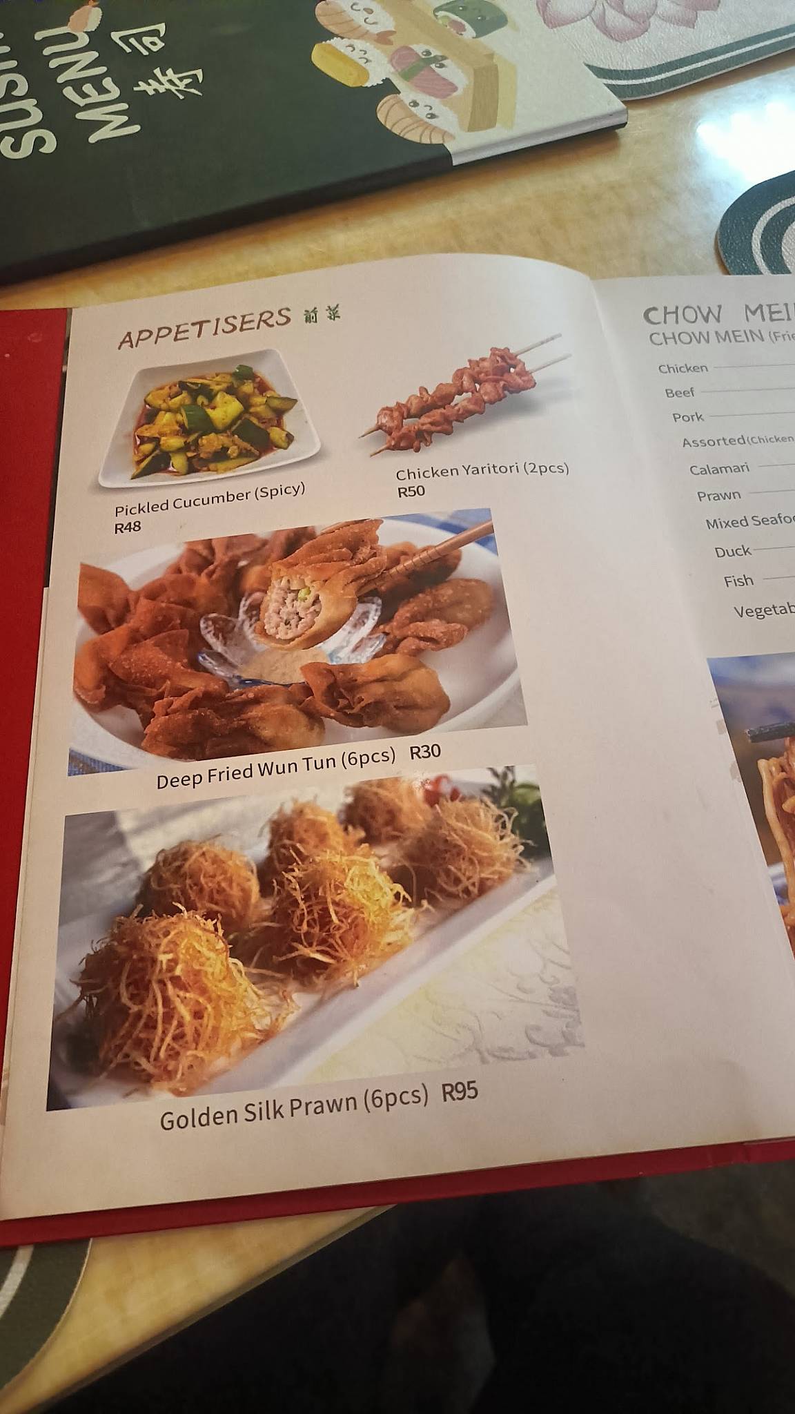 Menu at Yummy Kitchen Polokwane restaurant, Polokwane, Watermelon St