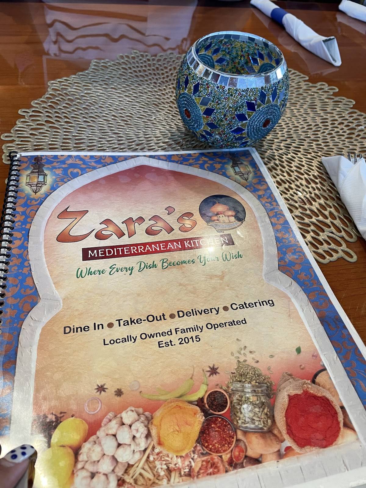 Menu at Zara's Mediterranean Kitchen On Rayford Road restaurant, Spring