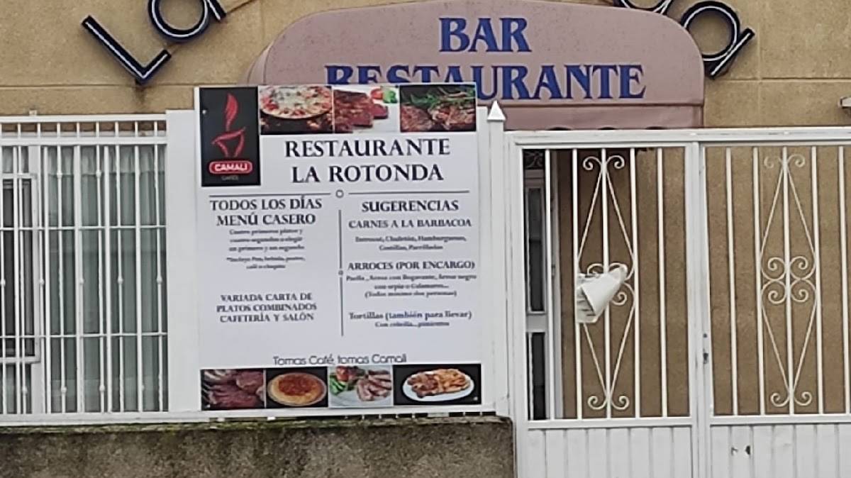 Carta de Restaurante la Rotonda, Casarrubios del Monte