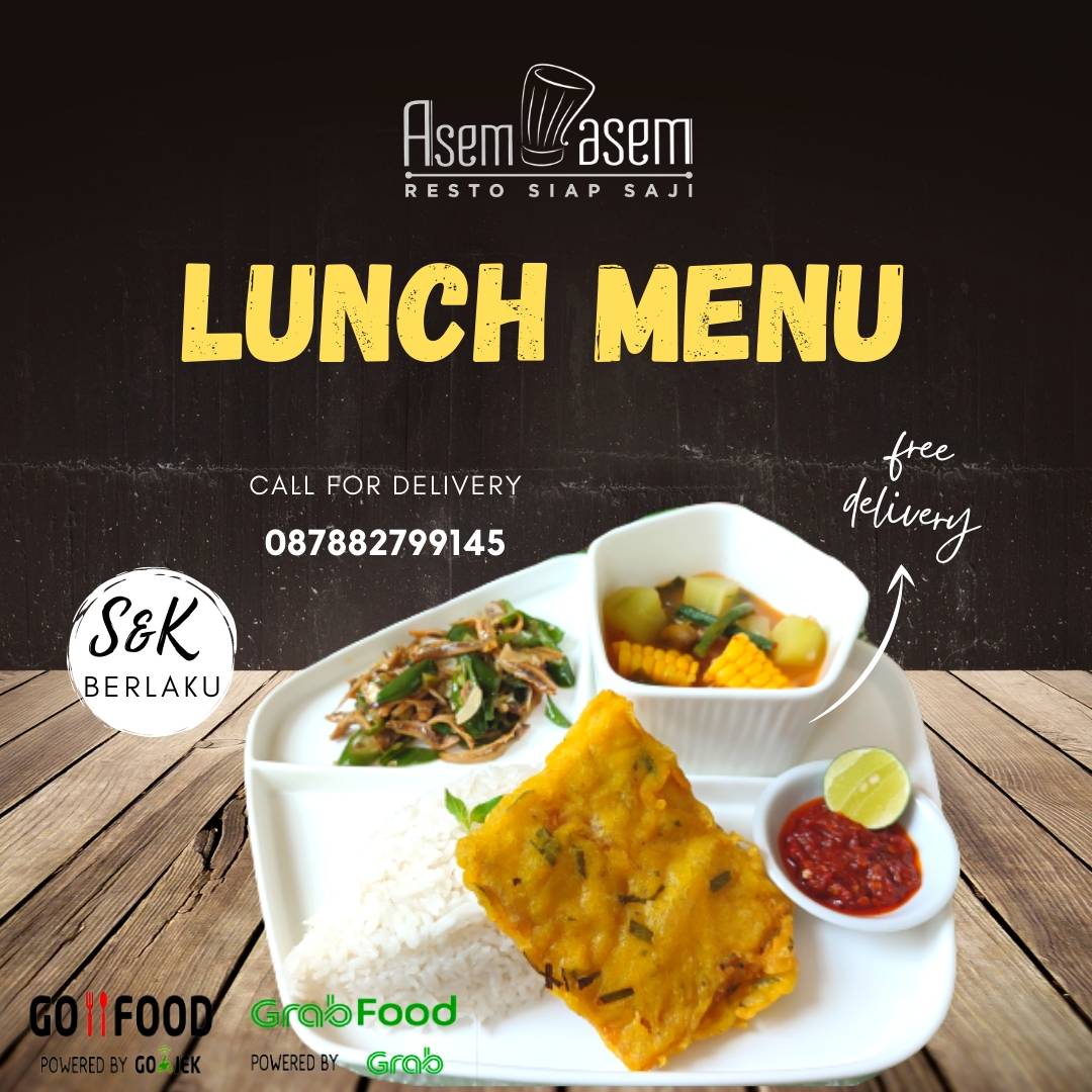 Menu at Resto Siap Saji Asem-Asem restaurant, Bekasi Regency, Lippo ...