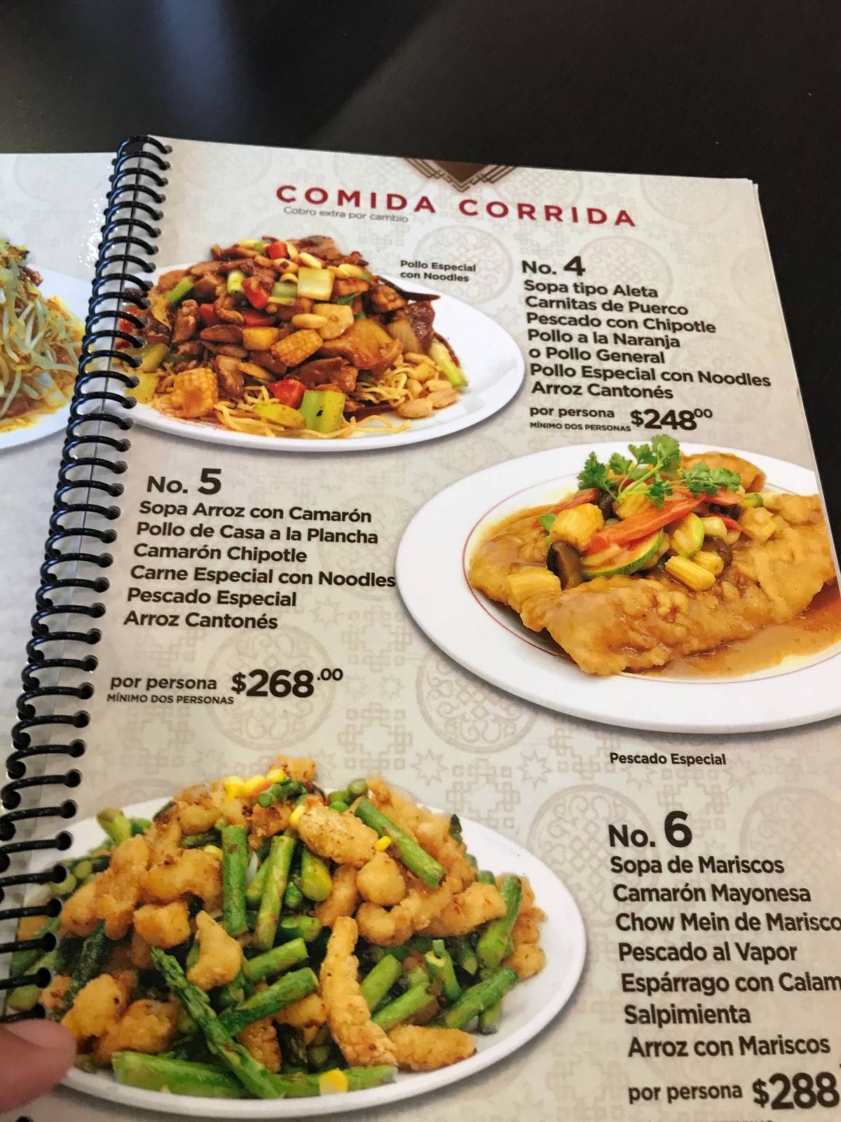 Carta del restaurante Rincón del Panchito Plaza Sendero, Mexicali ...
