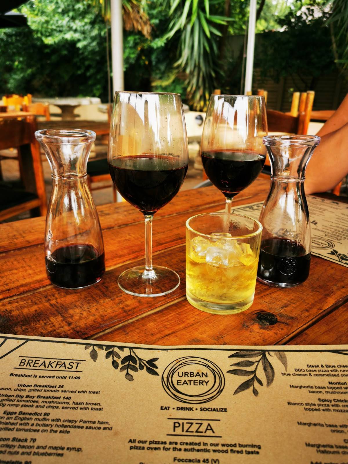 Menu at Rio Sol restaurant, Vereeniging