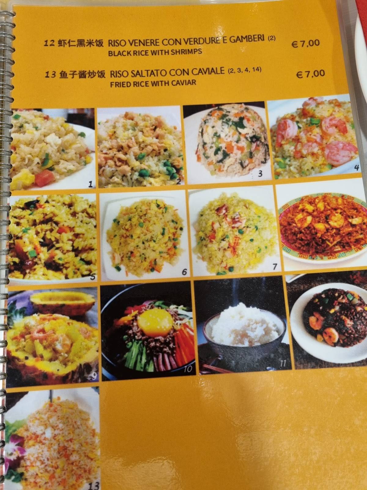 Menu at Ristorante Cinese Wang xiang lou, Rome