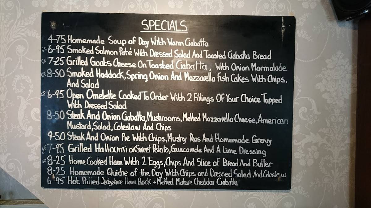 Menu at Rose Cottage Cafe & Bistro, Hope
