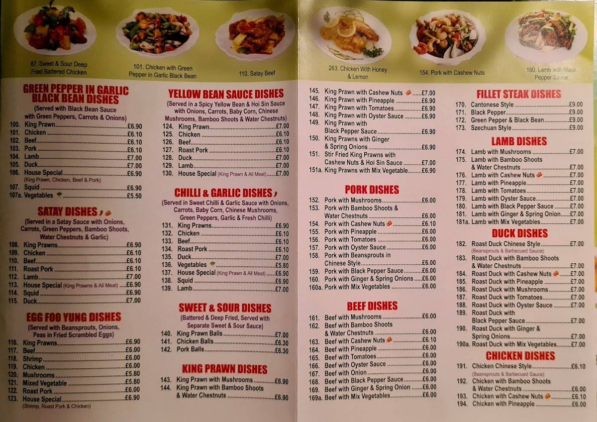 Menu at Peter's Kitchen fast food, Rugeley