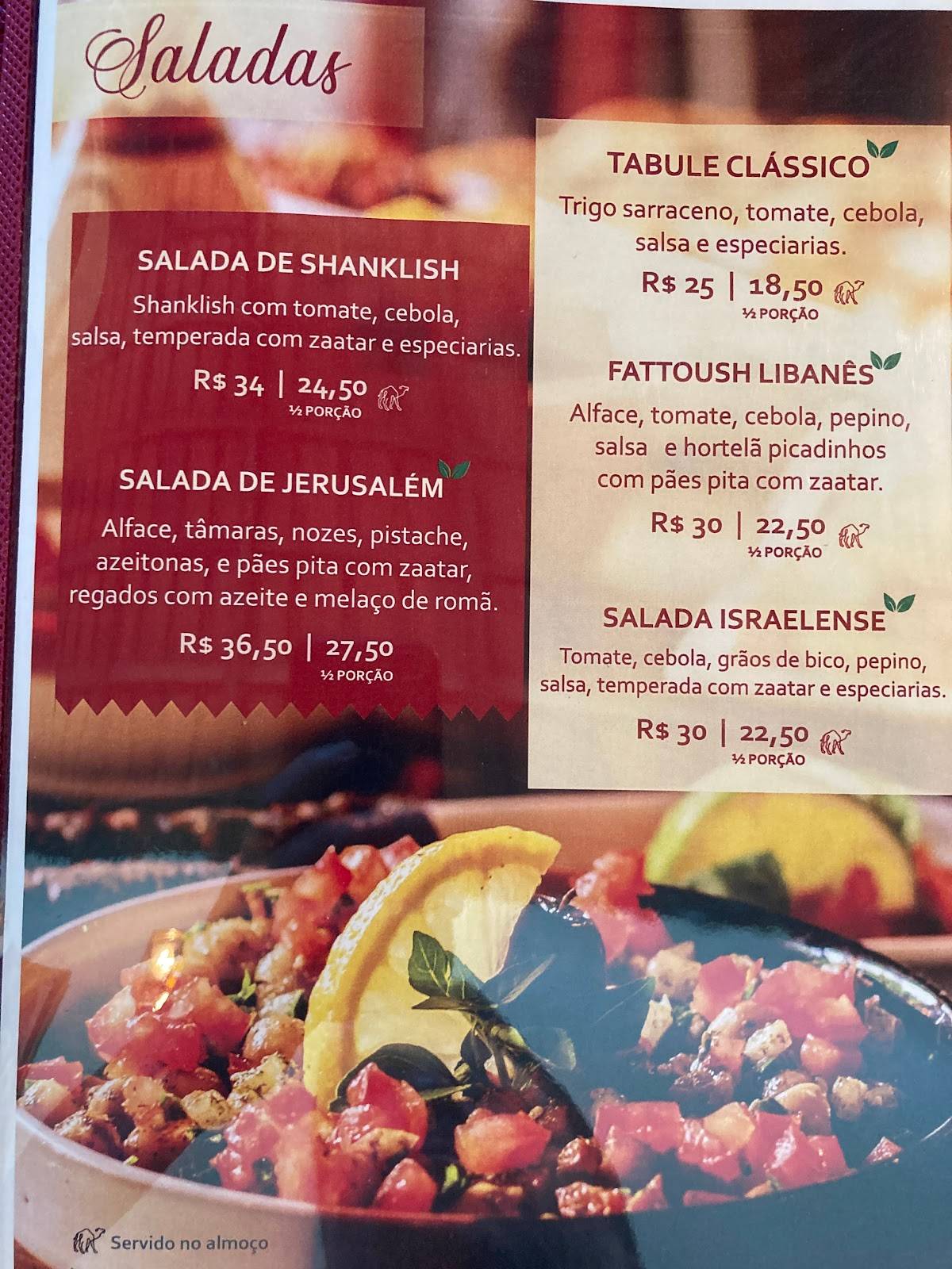 Menu em SHANKLISH & CO. restaurante, Curitiba