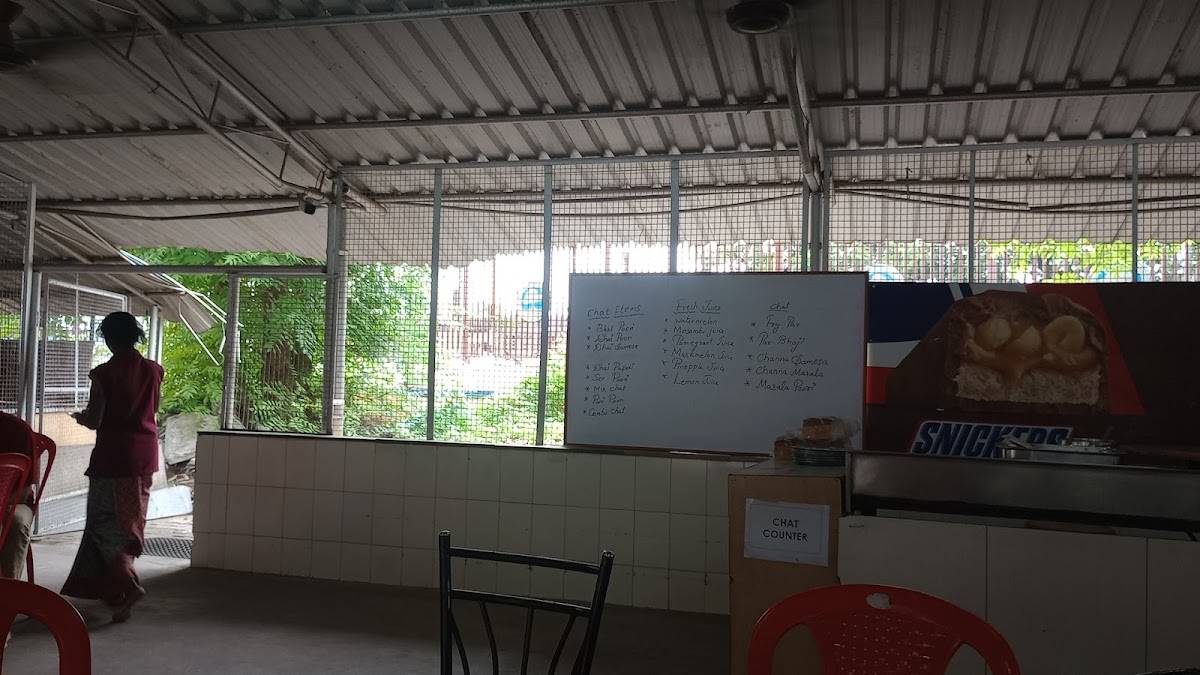 Menu at SRM University Canteen, Kattankulathur, R2CQ+G76