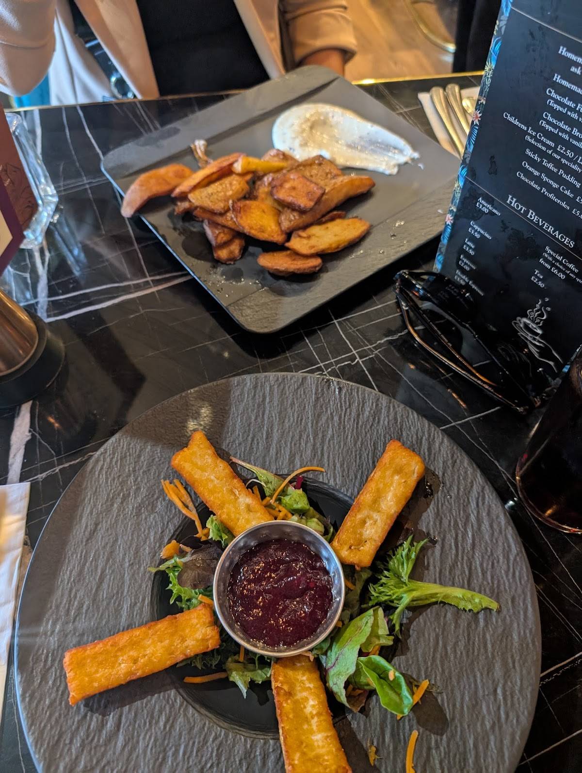 Menu at Sambuca Quayside Newcastle restaurant, Newcastle upon Tyne