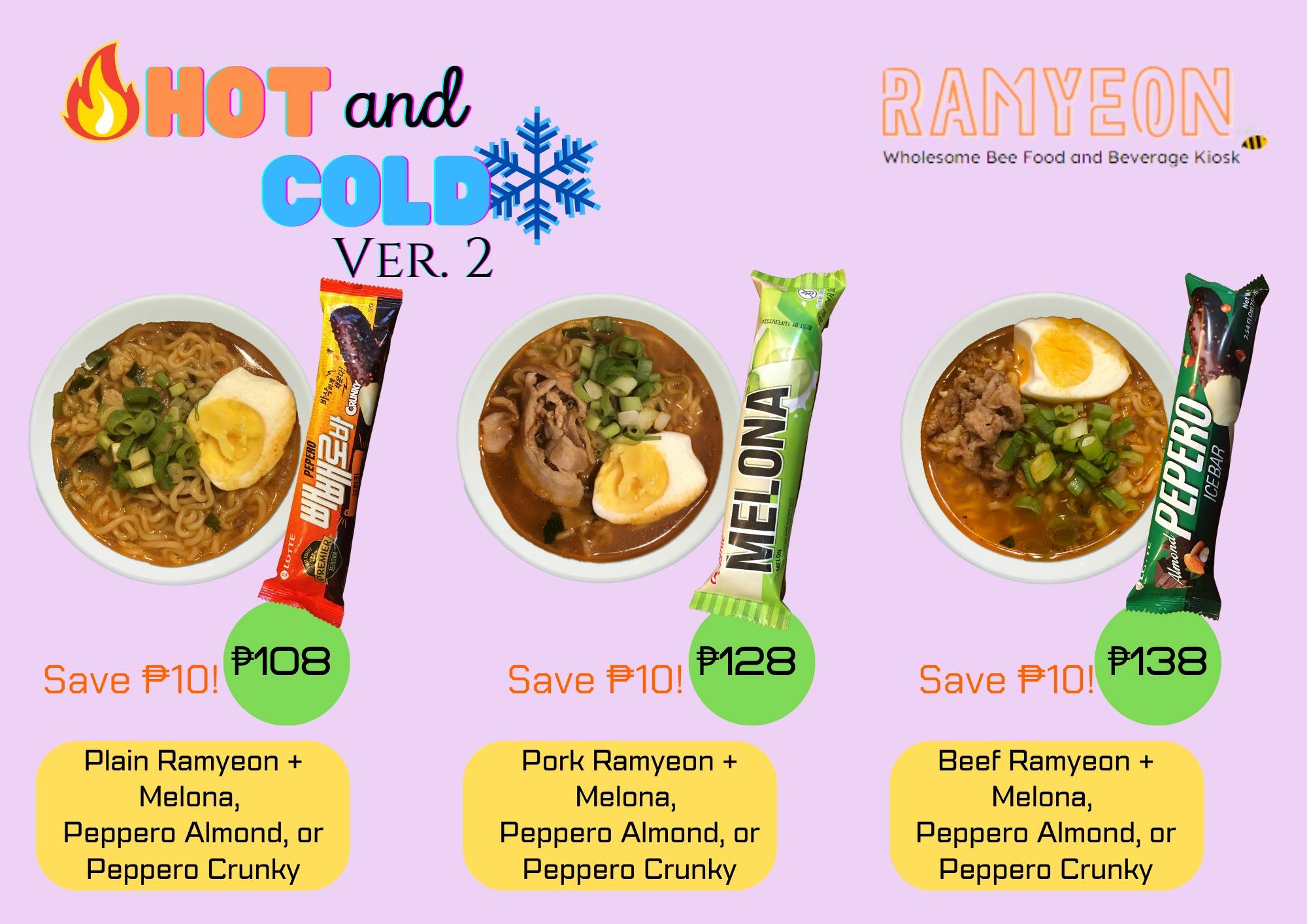 Menu at Samgyup On The Go & Ramyeon Bar, Makati