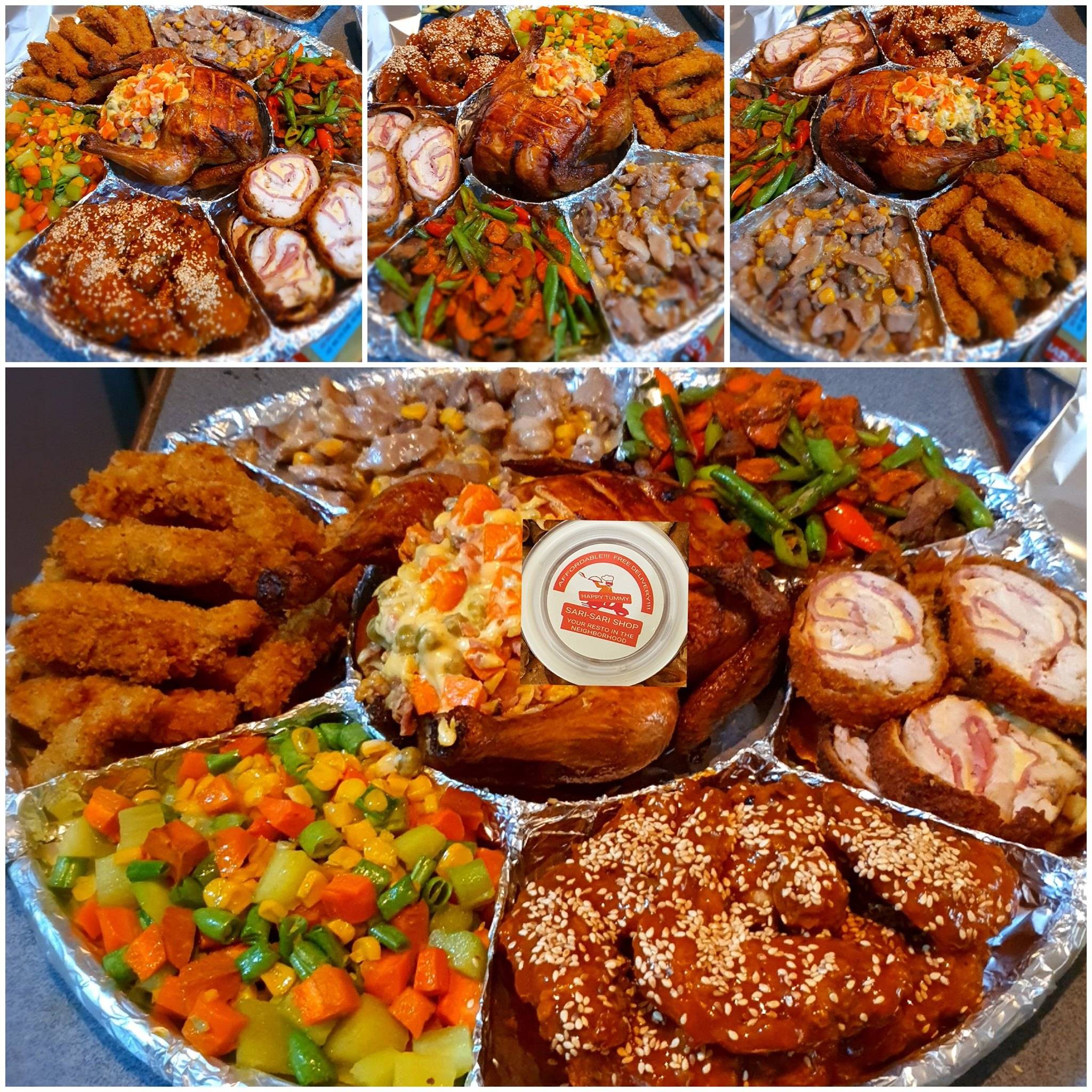 Menu at Sari-sari Shop restaurant, Pasacao