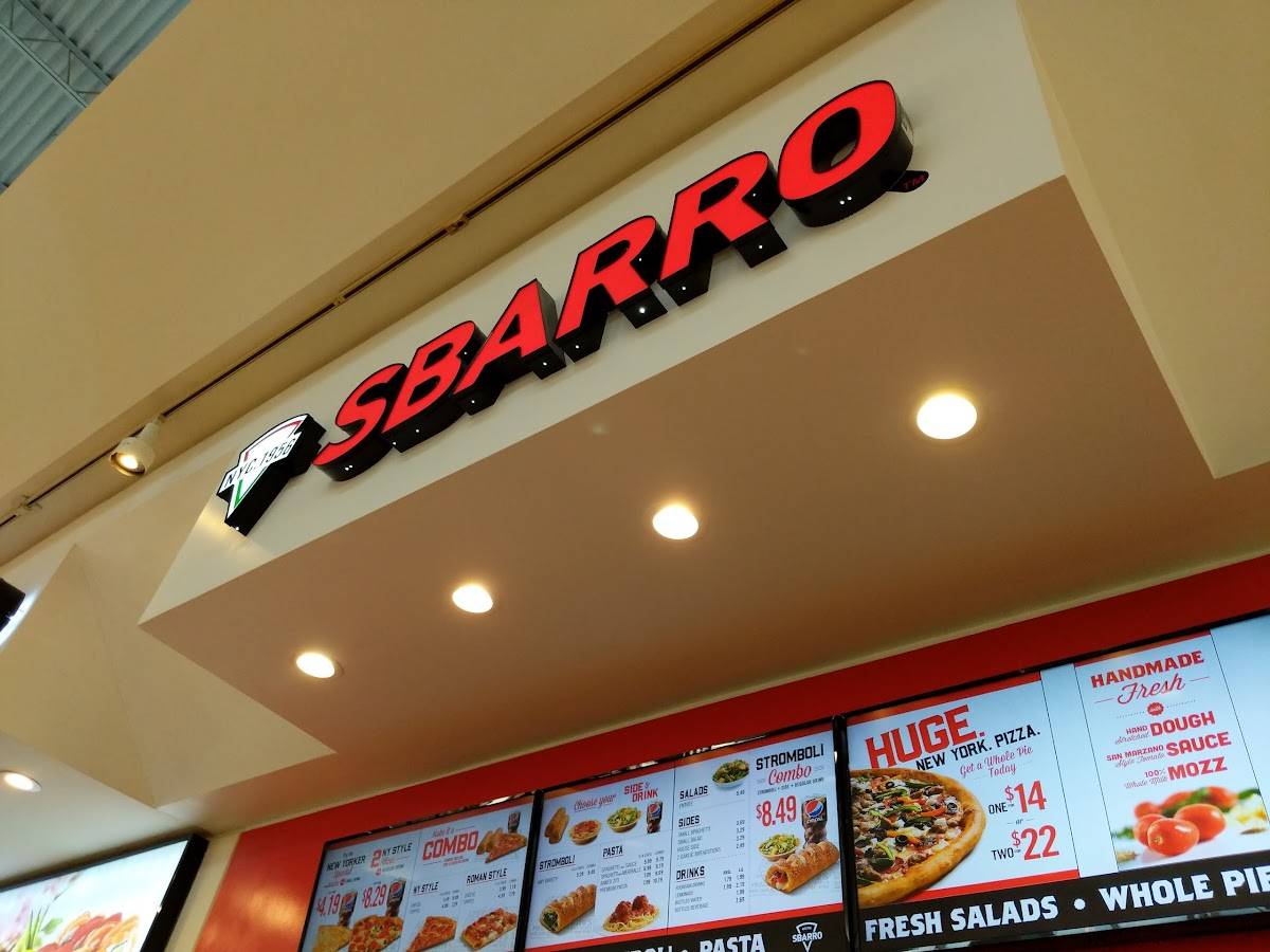Menu at Sbarro, El Cajon, 689 Parkway Plaza