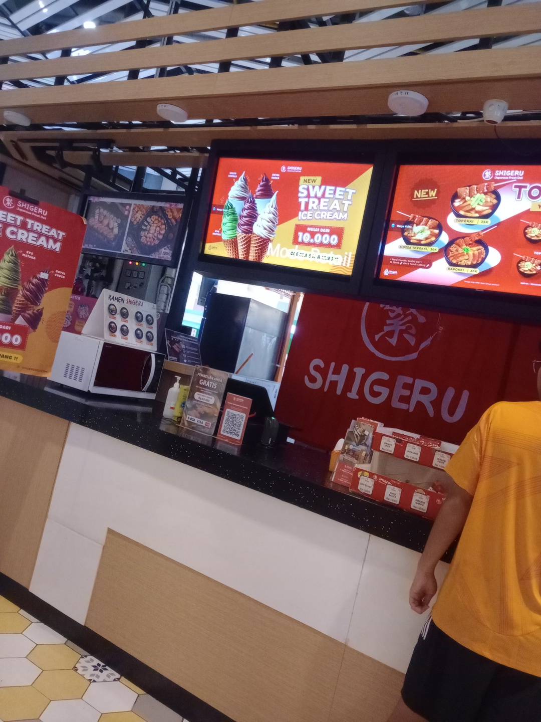 Menu at Shigeru Living World Alam Sutera restaurant, South Tangerang