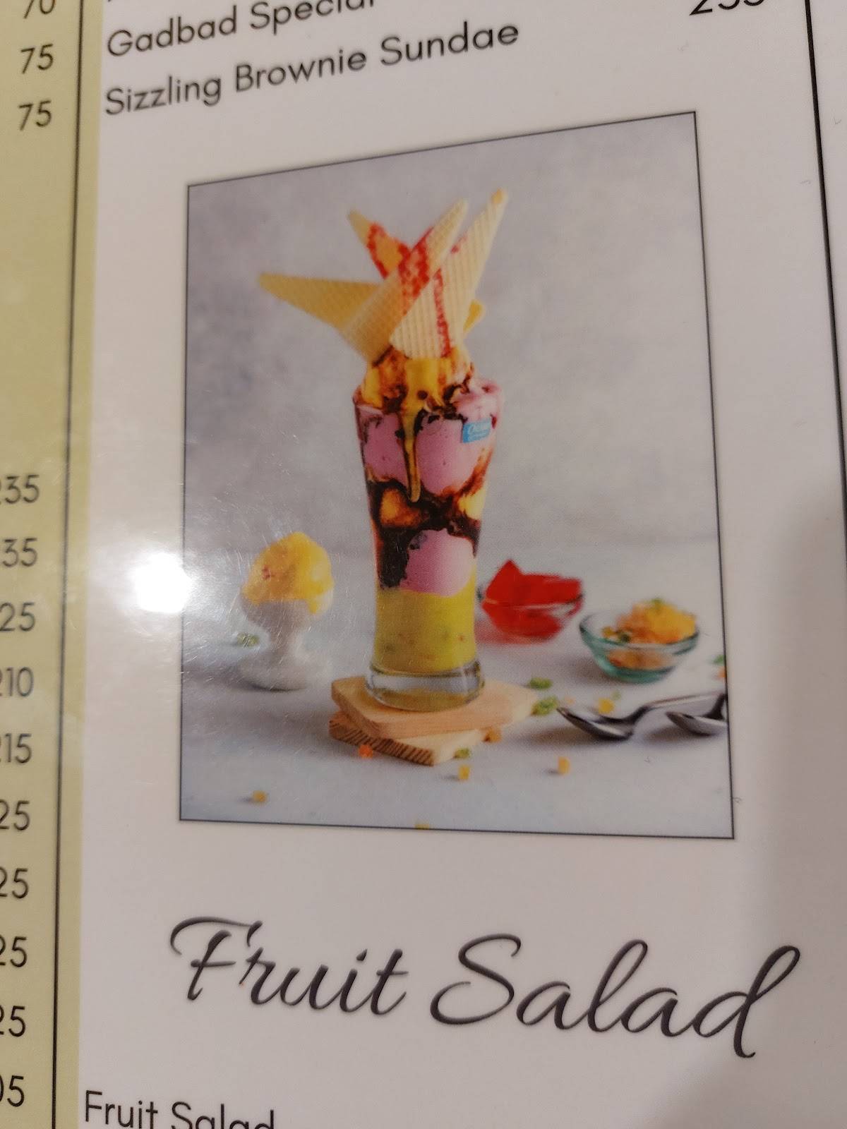 Menu at Shiv Sagar Pure Veg Restaurant, Pune