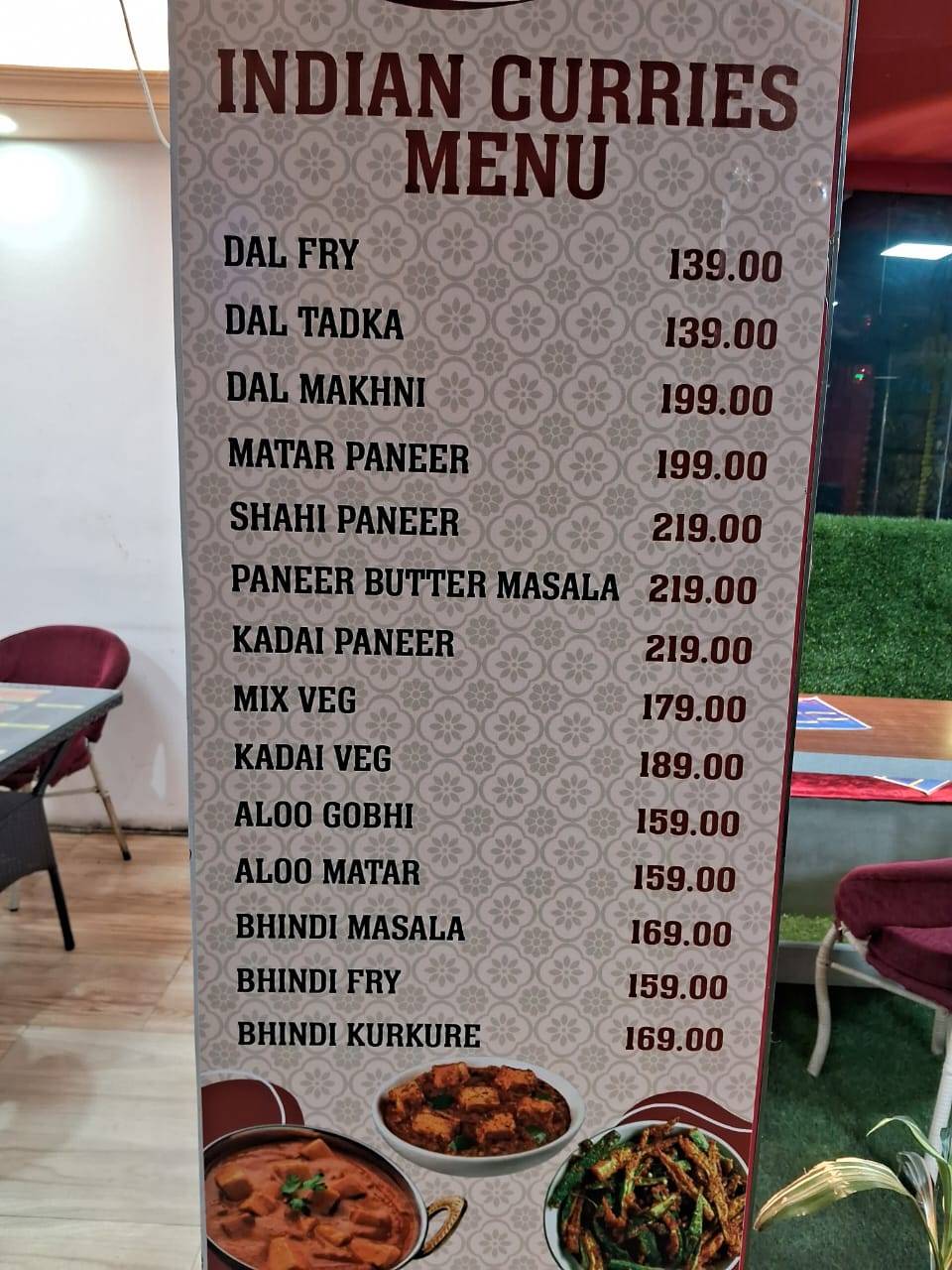 Menu at Shree Bikaner, Pure Veg Restaurant, Port Blair