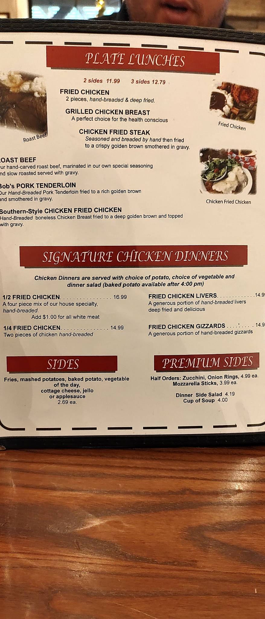 Menu at Silo Restaurant, Sullivan, 200 S Service Rd W