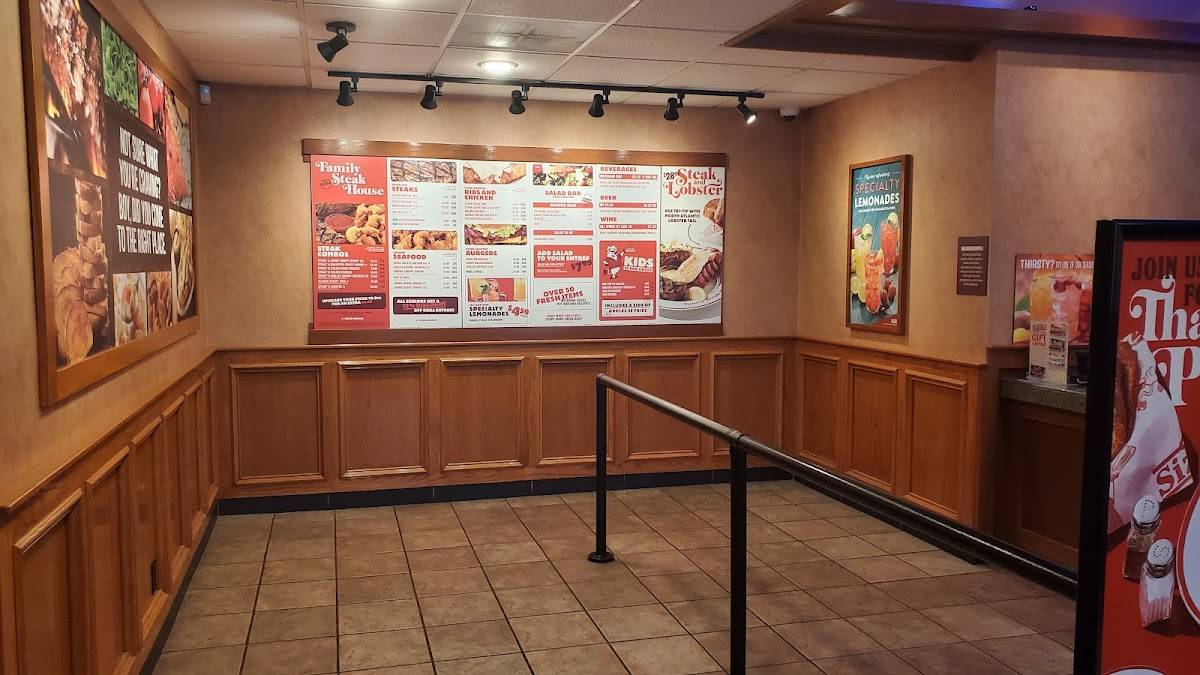 Menu at Sizzler steakhouse, Albany, Santiam Hwy SE
