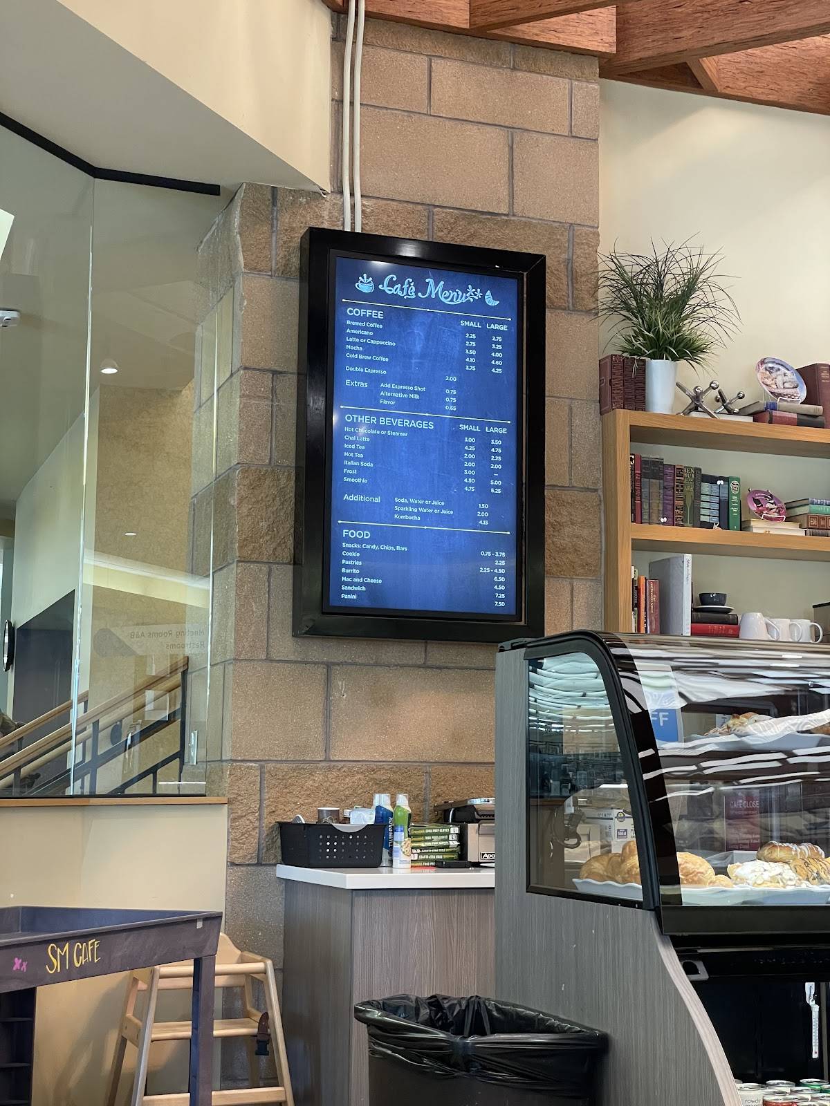 Menu at Smoky Hill Library Cafe (Arapahoe Libraries), Centennial