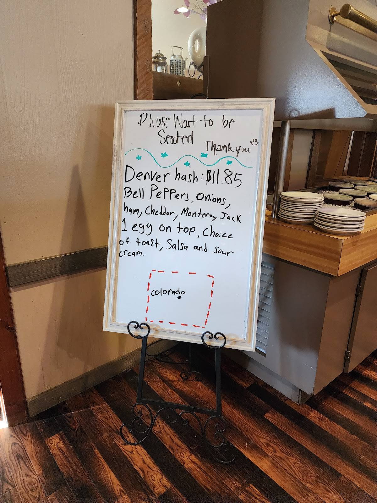 Menu at Snake River Grill steakhouse, Hagerman