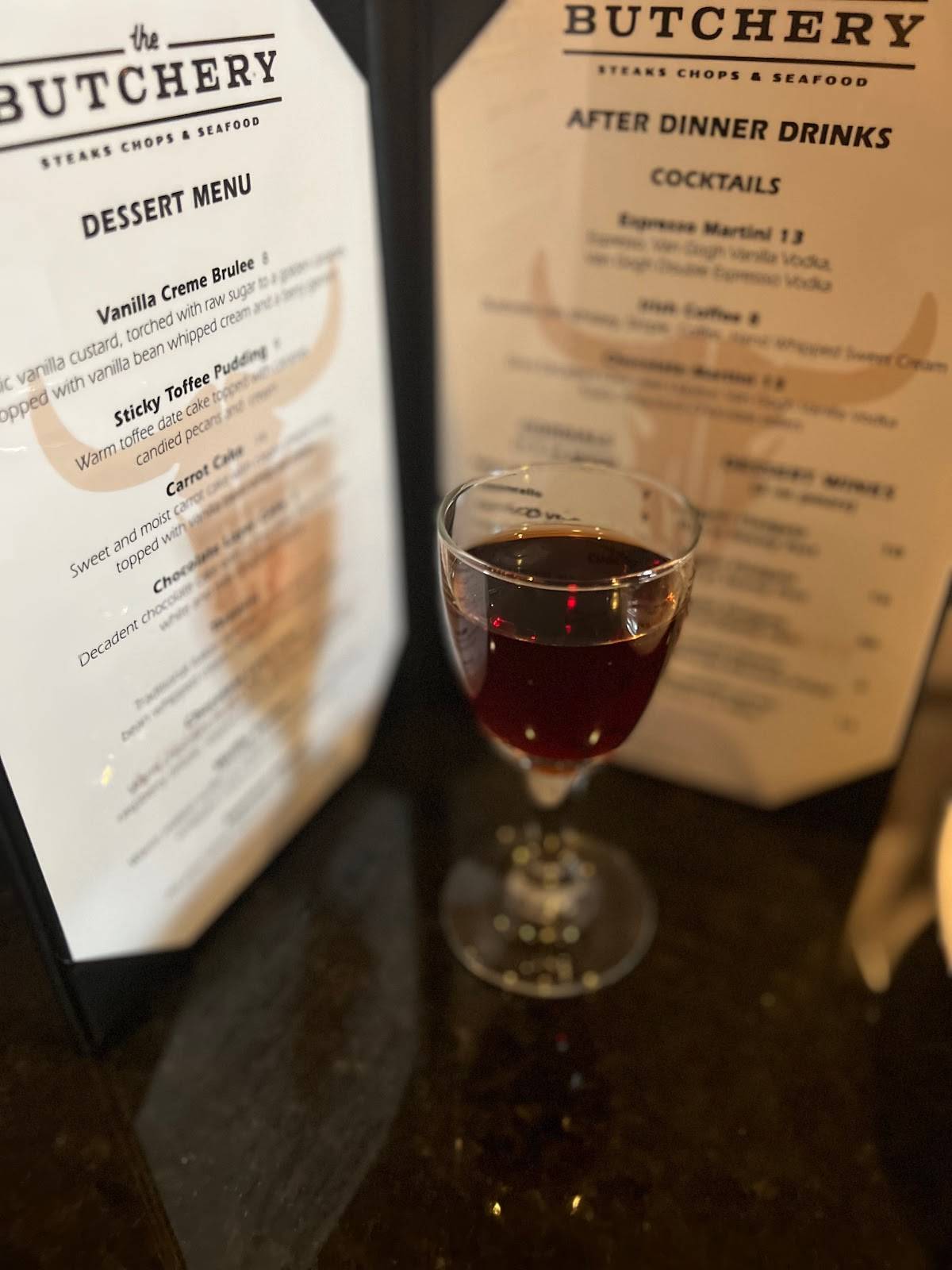 Menu at The Butchery- Steaks, Chops & Seafood steakhouse, Arvada