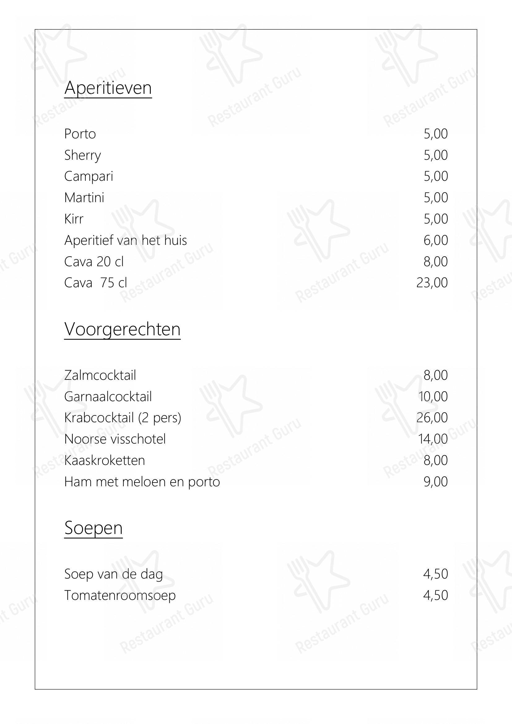 Speisekarte von Stefan En Ann, Heusden-Zolder