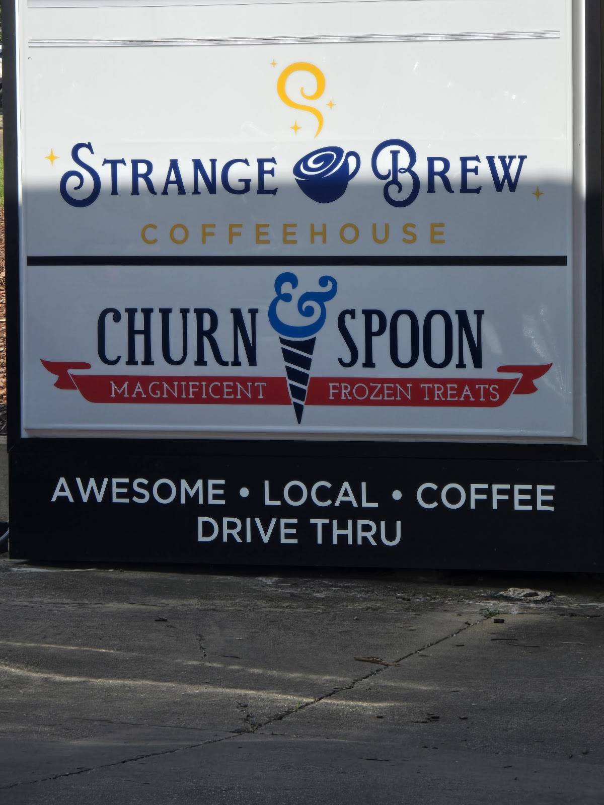 Menu at Strange Brew Coffeehouse desserts, Starkville, 605 MS-12