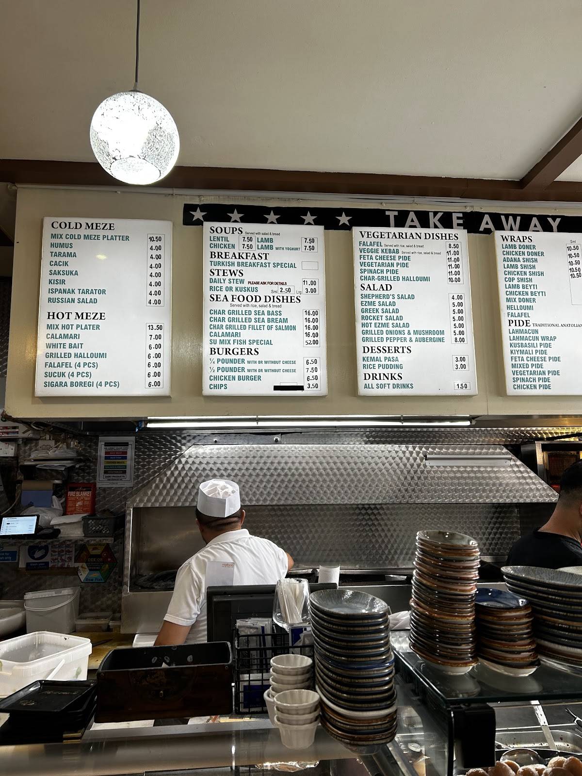 Menu at Su Restaurant - Edmonton, London, 389 Fore St