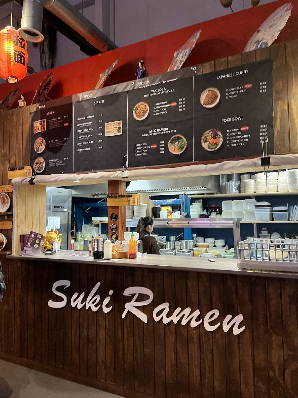 Carta del restaurante Suki Ramen, Elsinor