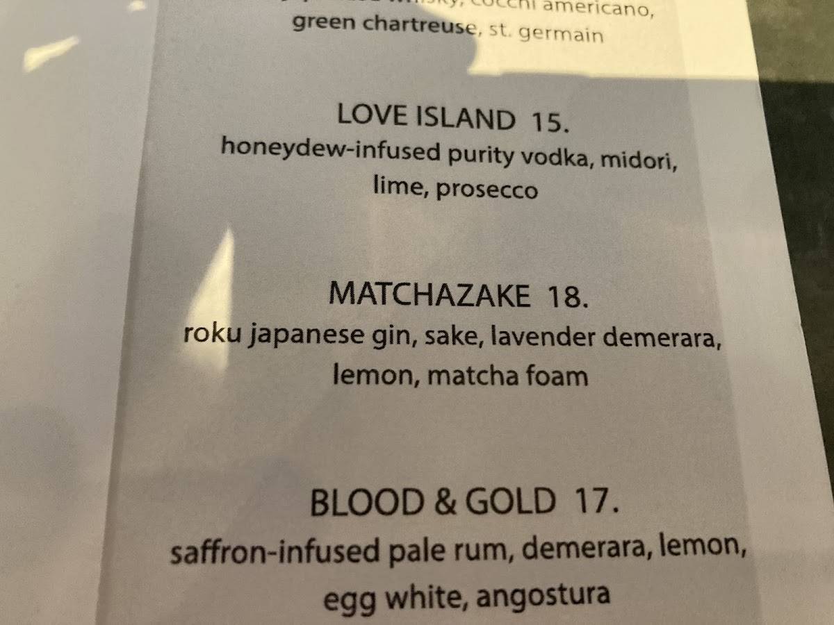 Menu at Summit House Restaurant + Bar, Summit