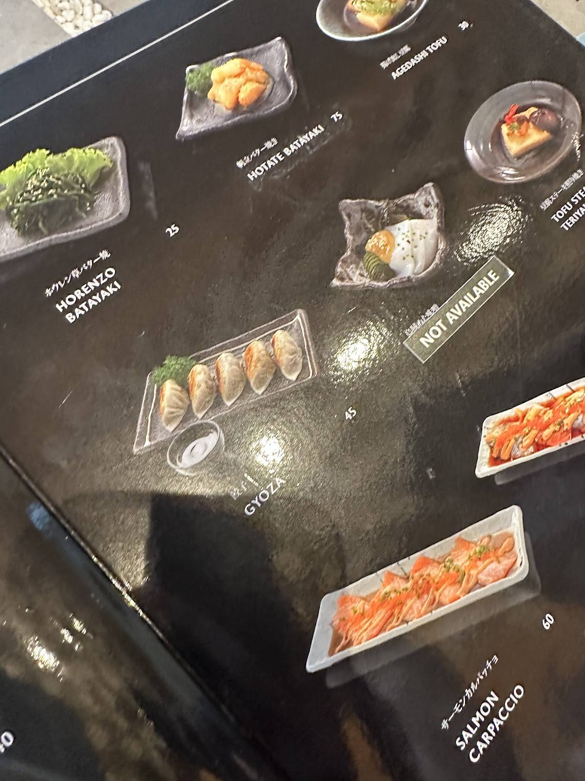 Menu at Sushi Hiro • 23 Paskal restaurant, Bandung
