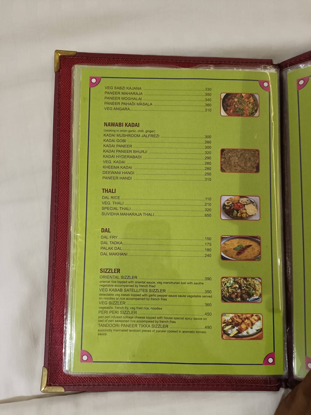 Menu at Suvidha Veg Treat, Vasai