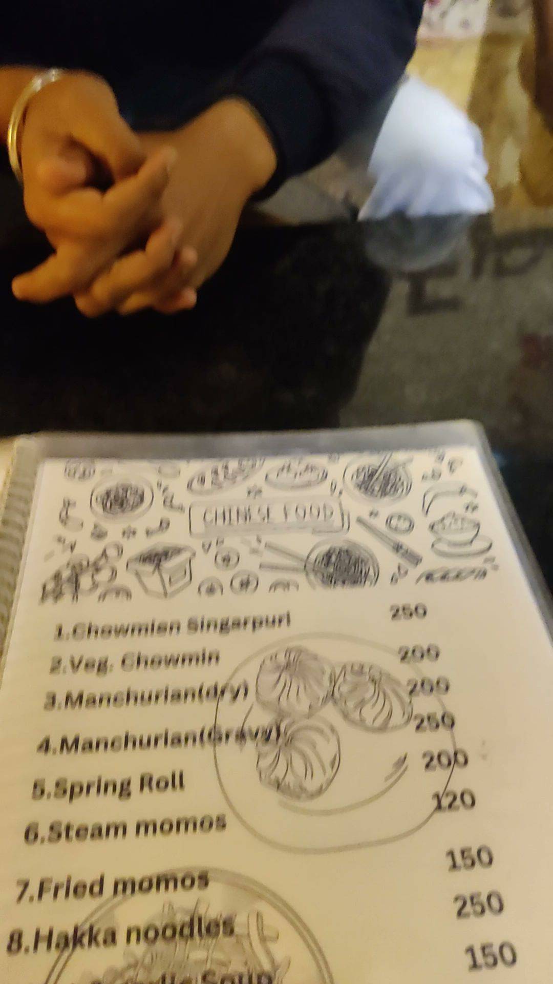 Menu at THE FIRE KITCHEN CAFE & RESTAURANT, Jaisalmer
