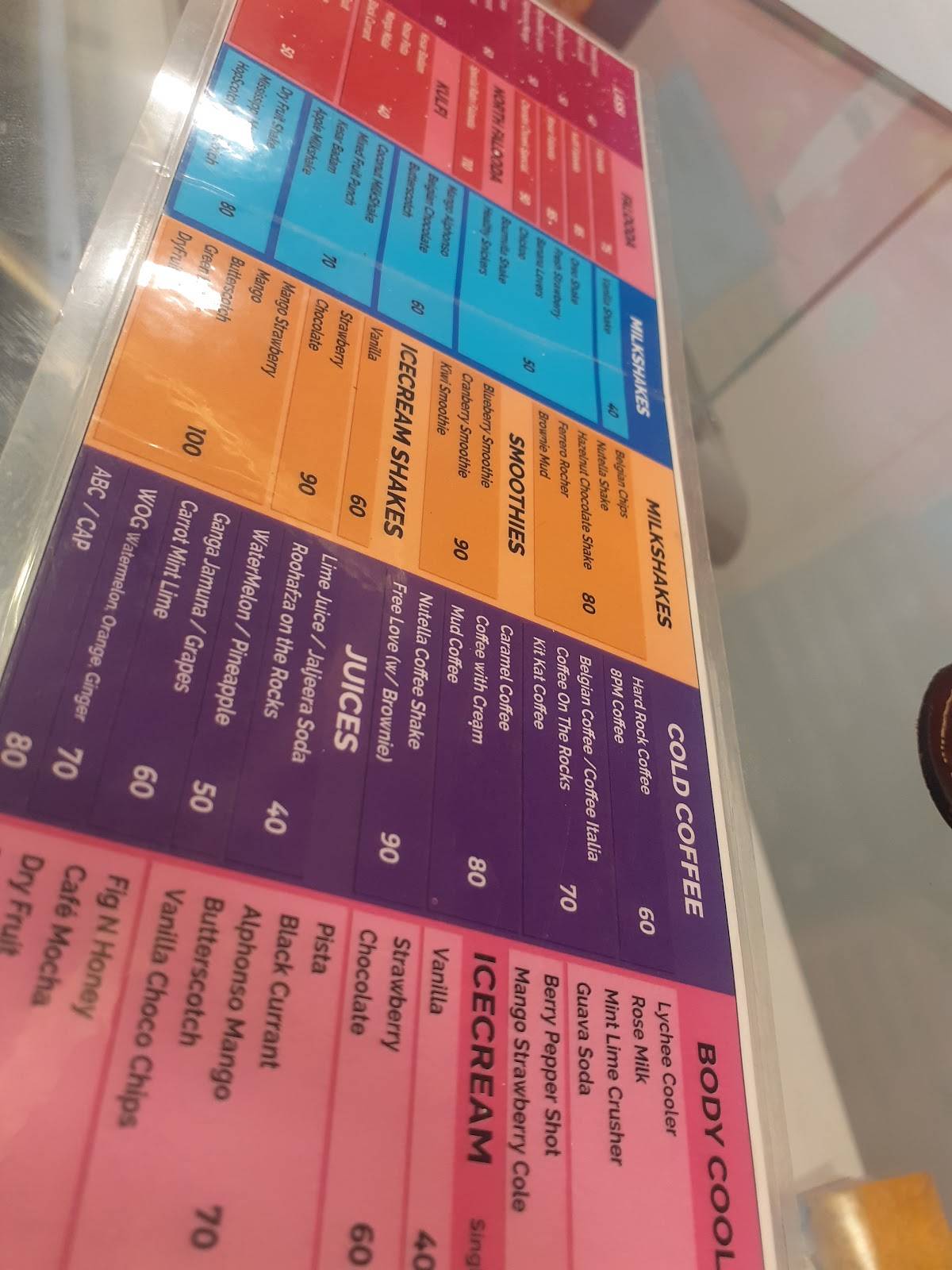 Menu at THE LASSI CORNER, Mahalunge