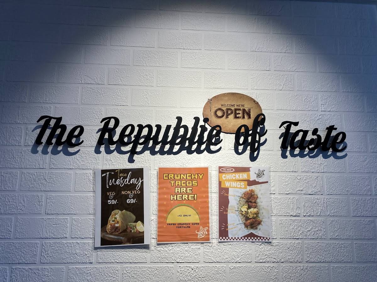 Menu at TROT - The Republic Of Taste, Bengaluru