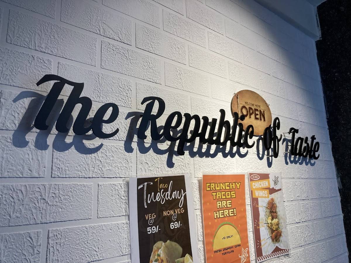 Menu at TROT - The Republic Of Taste, Bengaluru